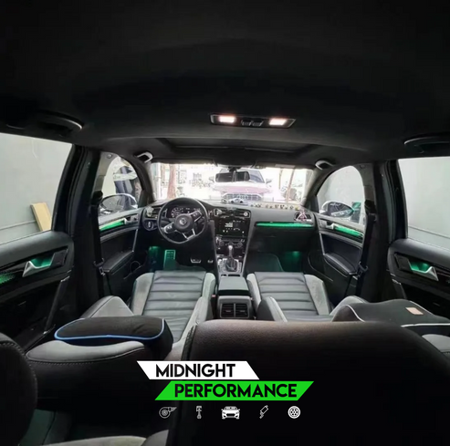 VW Golf Mk7 / Mk7.5 Ambient Lighting Kit OEM-Style(Fits RHD) – Midnight ...