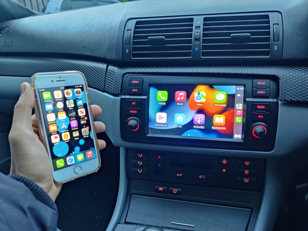 BMW 3 Series E46 Apple CarPlay & Android Auto System 2GB 32GB ...